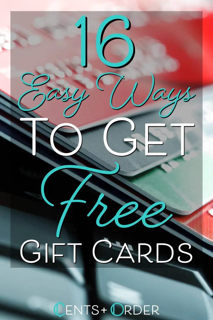 16 Legit Ways to Score Free Gift Cards